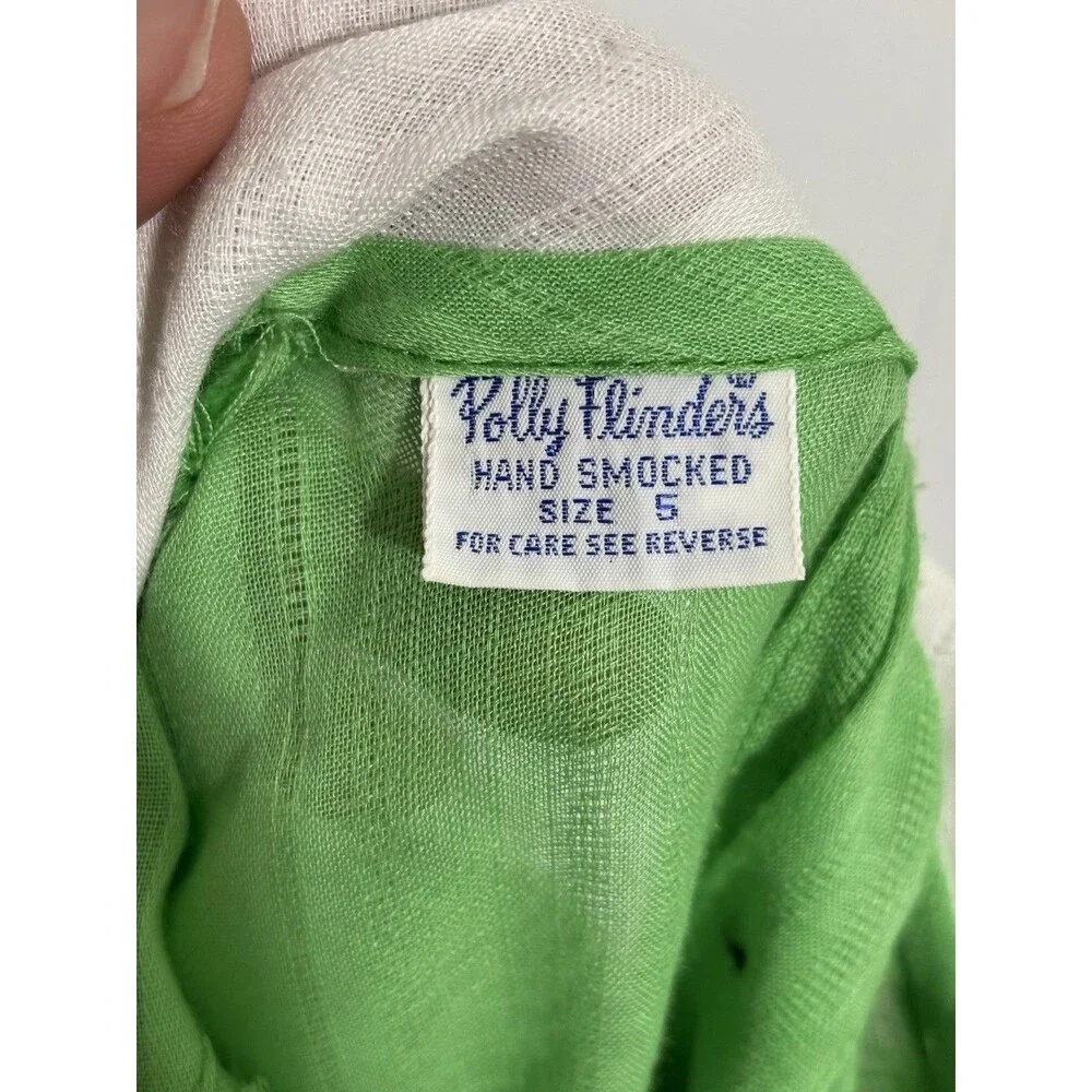 Polly Flinders | Dresses | Polly Flinders Hand Smocked Dress Girls 5 ...